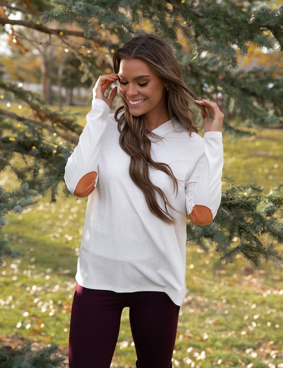 Patched Excitement Top – SimpleAddiction