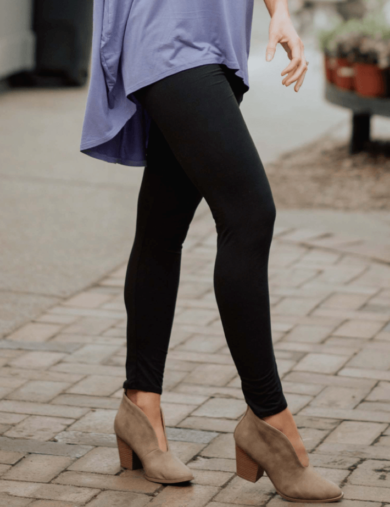 SA Exclusive Black Solid Leggings – SimpleAddiction