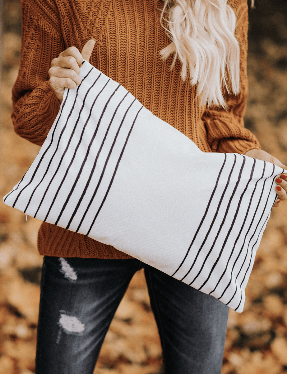 Stripe Rectangle Pillow Cover – SimpleAddiction
